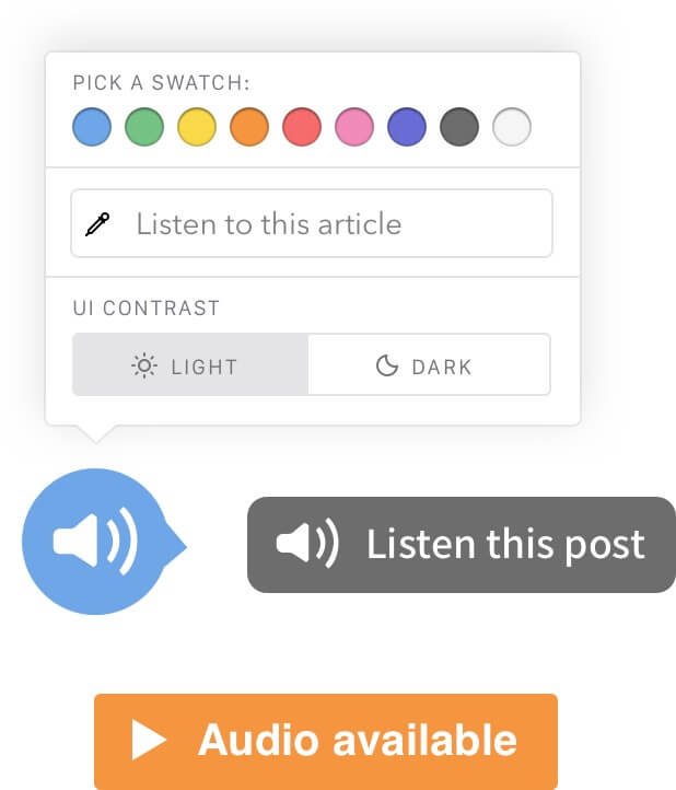 Add Free Text-to-Speech to Your Site | WebsiteVoice