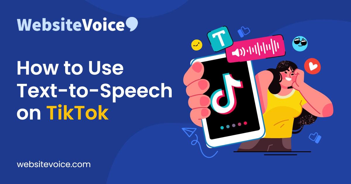 How To Do Text-To-Speech On TikTok · WebsiteVoice Blog | Add Free Text ...