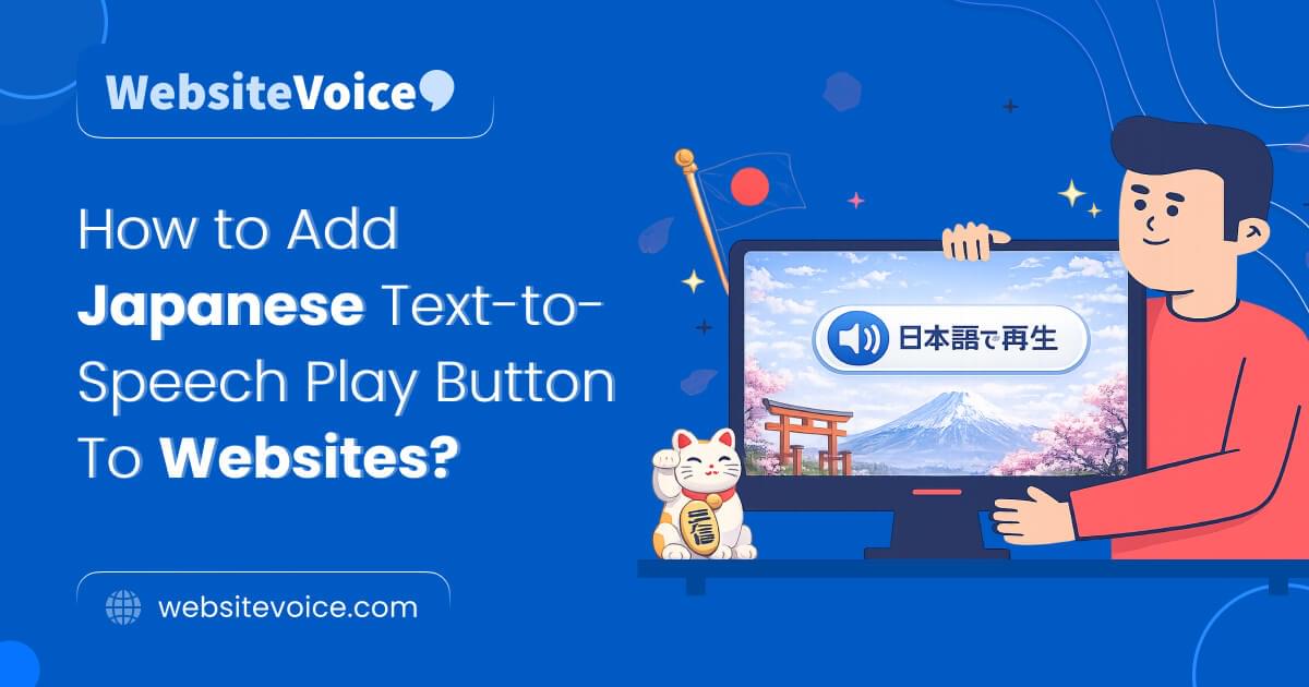 How to Add Japanese Text-to-Speech Play Button to Websites ...